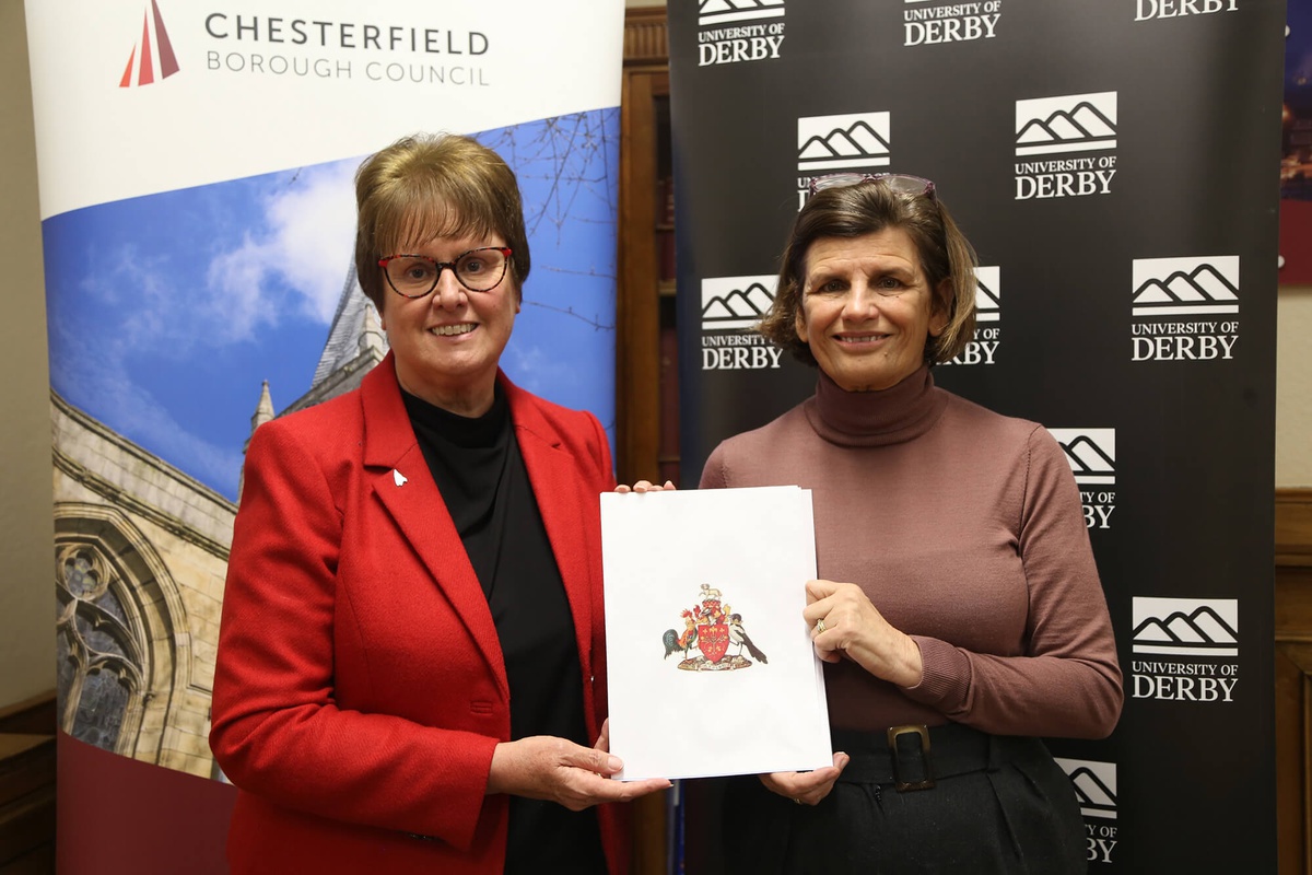 University of Derby and Chesterfield Borough Council sign new ...