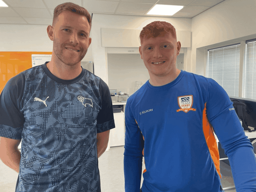 Students help Derby County players get match-fit for the new ...